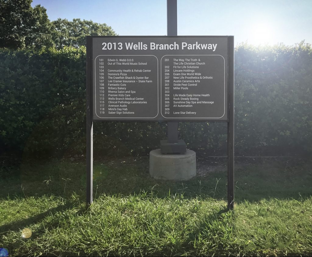Tenant Signs | Custom Signage by DetroitSignCompany.net